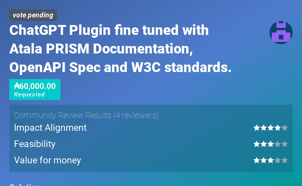 Chatgpt Plugin Fine Tuned With Atala Prism Documentation Openapi Spec And W3c Standards Lido