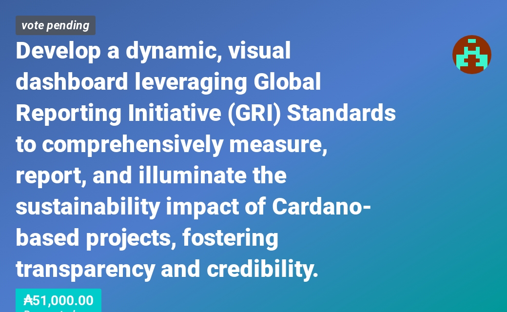 Develop a dynamic, visual dashboard leveraging Global Reporting ...