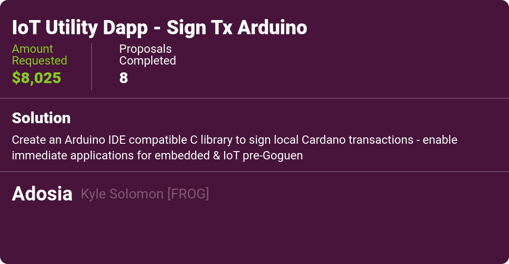 IoT Utility Dapp - Sign Tx Arduino | Lido Nation English