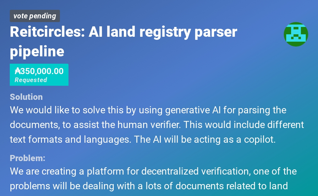 Reitcircles: AI land registry parser pipeline | Lido Nation English