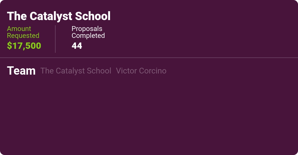 The Catalyst School | Lido Nation English